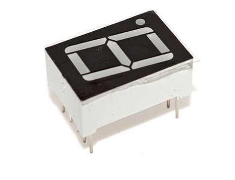 Display A Led 7 Segmenti Rosso Anodo Comune 1 Cifra Numero 0 56 Arduino