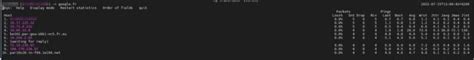 Comment Utiliser La Commande Mtr My Traceroute Sur Linux