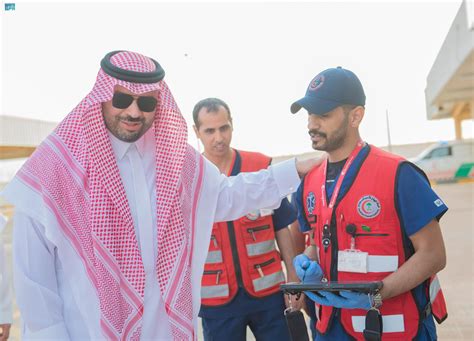عام سمو الأمير فيصل بن خالد بن سلطان يتفقد استعدادات القطاعات