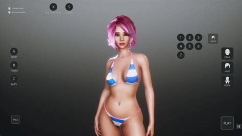 Sunbaycity Gioco Hentai Sfm Ep1 Vagando In Un Costume Intero Rosso