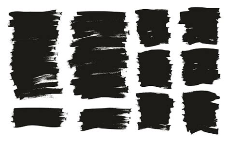 서 예 페인트 얇은 브러시 배경 짧은 높은 세부 추상적인 벡터 배경 믹스 세트 150 0명에 대한 스톡 벡터 아트 및 기타