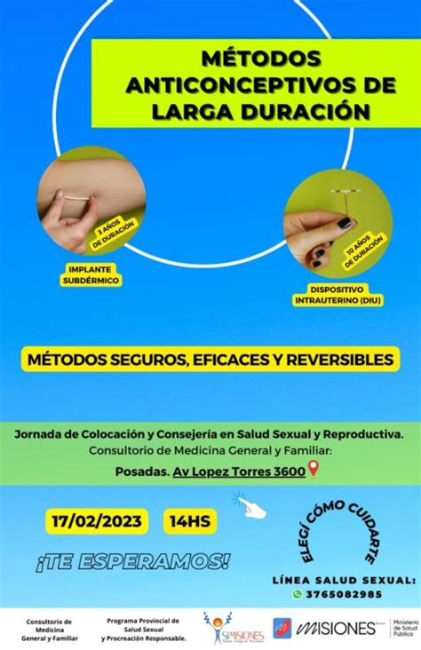 1702 Colocación De Métodos Anticonceptivos De Larga Duración En La