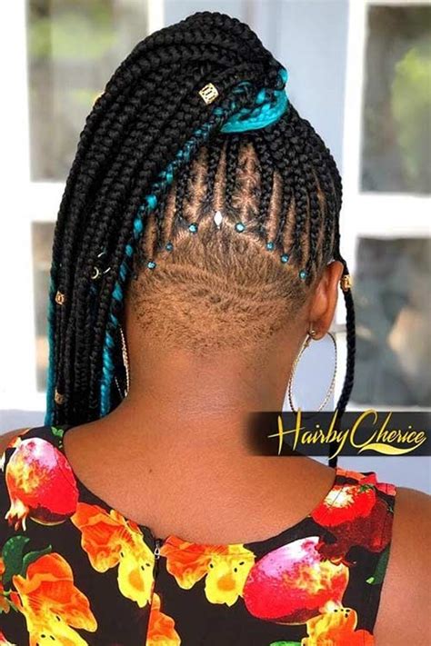 43 Badass Braids With Shaved Sides For Women Stayglam