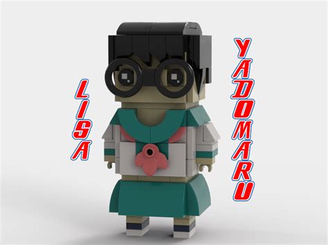 Lego Moc Lisa Yadomaru Bleach Brickheadz By Bleachheadz