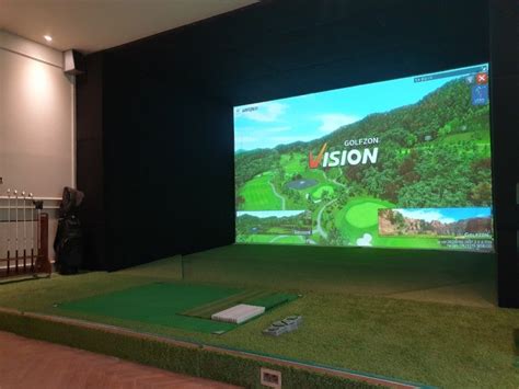 집에서 골프 즐기는 방법 개인용 스크린골프 설치규격 시공과정 정확하게 알려드립니다 네이버 블로그