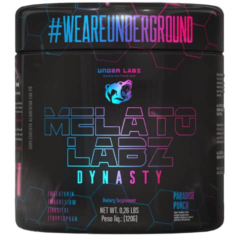 Melato Labz Dynasty 120g Under Labz Meu Mundo Fit