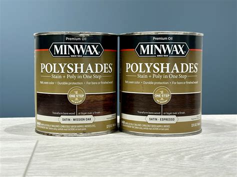 Minwax Polyshades Satin 11 Colors Available Wood Stain Wood Premium