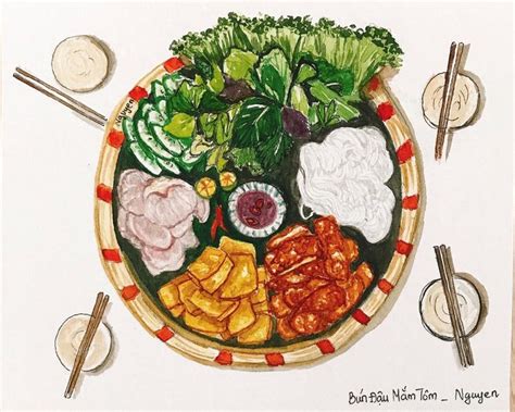 Bún đậu mắm tôm A Delicious Vietnamese Dish