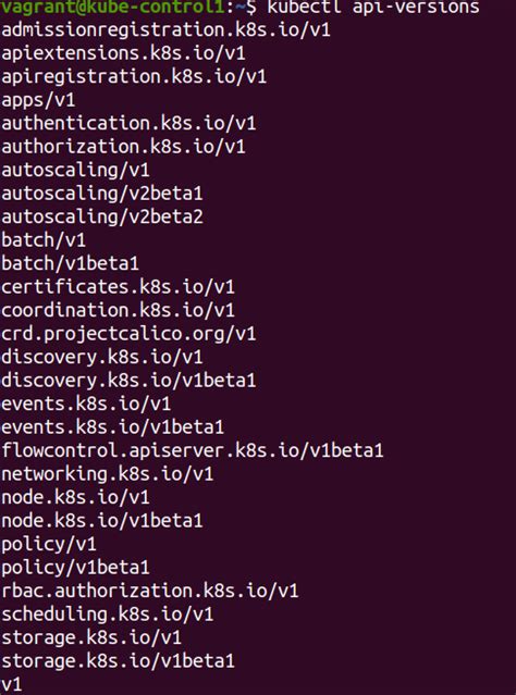 Kubernetes 쿠버네티스의 Api 종류와 Api 확인 명령어 — Mj Workspace