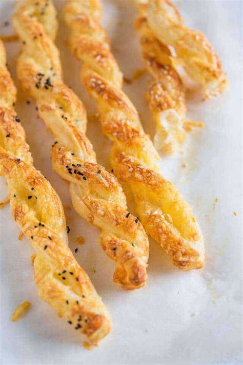 Easy To Make Puff Pastry Cheese Sticks Simones Kitchen