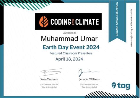 Umar Khoso On Linkedin Earth Day Events Are Important To Educate
