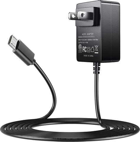 Amazon Com Raspberry Pi Power Supply SoulBay V A Micro USB AC Adapter With Feet Long Cord