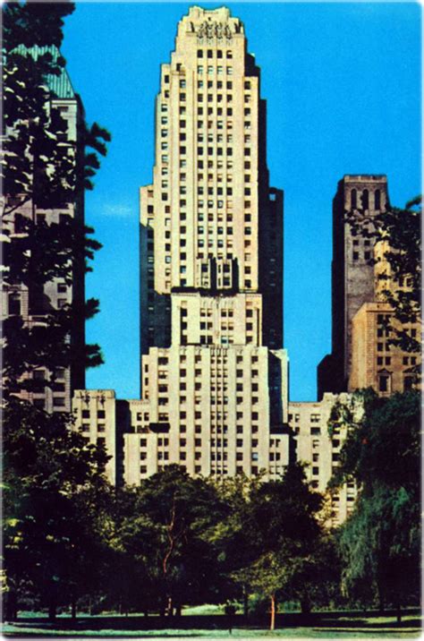 Essex House On Central Park South Manhattan