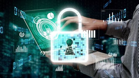 Cyber Security Encryption Technology To Protect Data Privacy Conceptual Stock Video Video Of