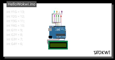 HelloWokwi Ino Wokwi ESP32 STM32 Arduino Simulator