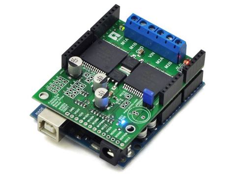 Pololu Dual Vnh Motor Driver Shield For Arduino Solarbotics Ltd