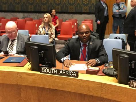 Ndivhuwo General Mabaya On Linkedin Matangari Boy At Un Security Council For 7 Minutes In My