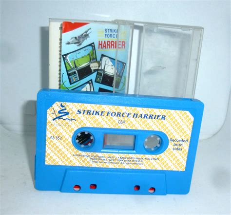C64 STRIKE FORCE HARRIER Kassette Datasette | Online Shop | Retrendo