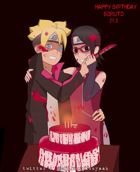 Borutos Birthday By Chikungkunyaah On Deviantart