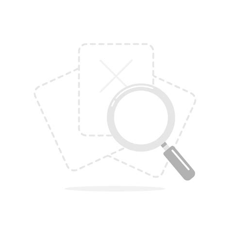 No Result Data Document Or File Not Found Concept Illustration Flat