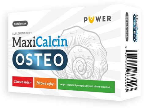 Maxicalcin osteo wapń witamina D 60 tabl 7760307373 oficjalne
