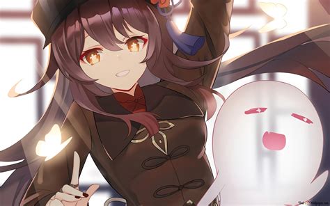 Genshin Impact Hu Tao Boo Tao K Wallpaper Download