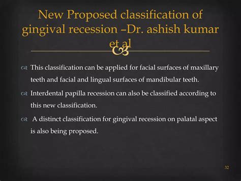 Gingival Recession Classifications Pptx