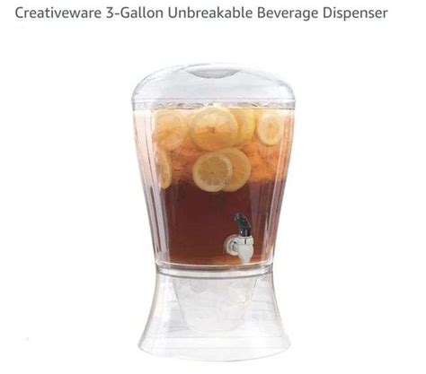 Creativeware 3 Gallon Unbreakable Beverage Dispenser Lexington Online