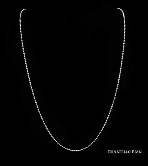 Sterling Silver 925 Diamond Cut Bead Ball Necklace 13mm 16 24 Bea