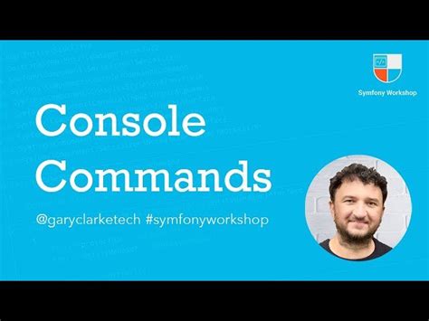Free Video How To Create A Symfony Console Command From Gary Clarke