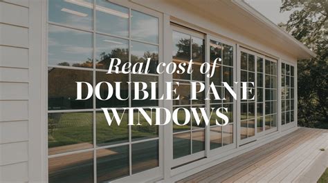 How Much Do Double Pane Windows Really Cost Home Briefings