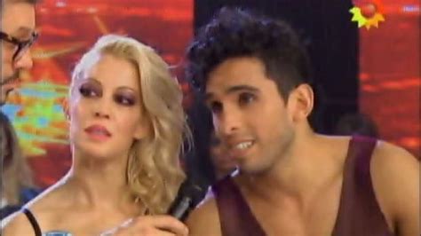 Miriam Lanzoni enfrentada a su bailarín Gabo Usandivaras es un trepa
