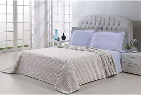 Coberdrom Casal Winter Cobertor E Edredom Ultra Soft Luxo Cor Marfim