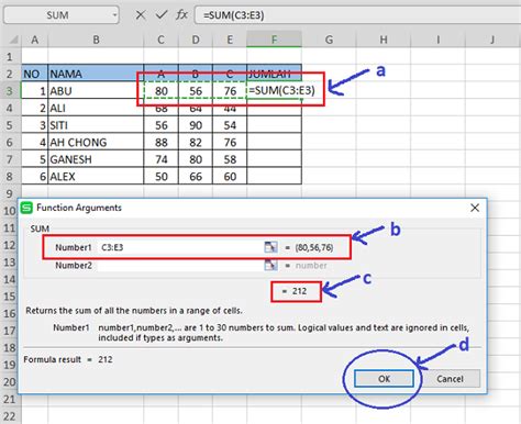 Cara Nak Tambah Dalam Excel Damariknoewhitaker