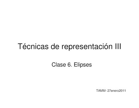 Pdf Clase6 Elipses Dokumentips