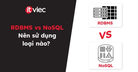 Rdbms Vs Nosql Nh Ngh A So S Nh V Tr Ng H P S D Ng Itviec Blog