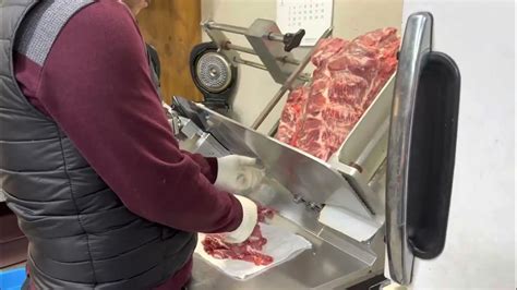 불고기 세절작업 슬라이스 Youtube