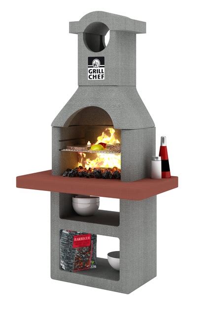 Grill Betonowy Ogrodowy Szary 178 Cm Wenecja Sklep Internetowy Domodomo