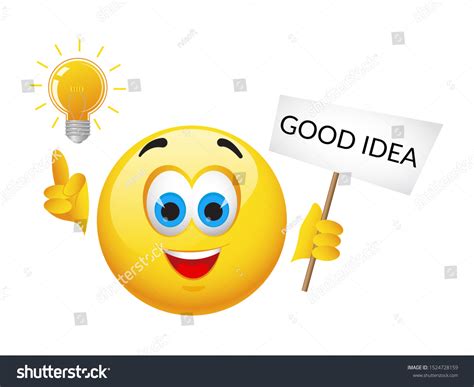 Yellow Emoticons Emojis Vector Illustration Realistic Stock Vector