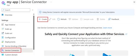Quickstart Connect Azure Spring Apps To Databases And Services With