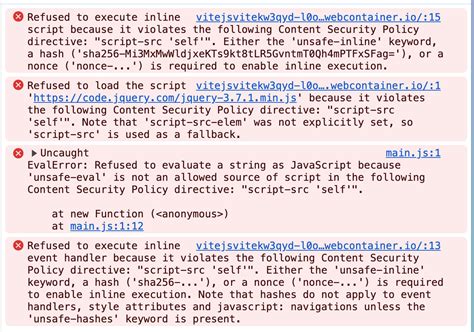 you might as well use a content security policy alex macarthur