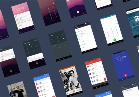 Creative Free Android UI Kits ThemeCot