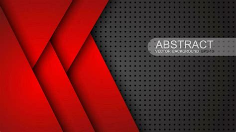 Red Background Vector Layer Overlapping On Dark Space For Background Design 27957803 Vector Art