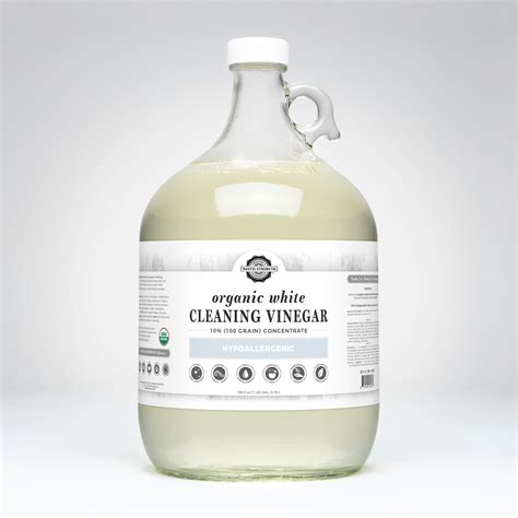 Organic White Cleaning Vinegar Concentrate 10 100 Grain Rustic