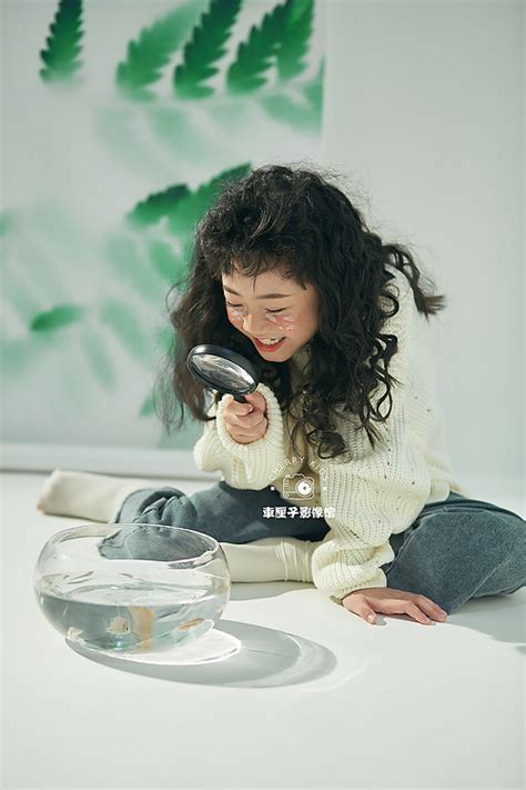 慵懒系女孩写真～小明明123456 站酷zcool