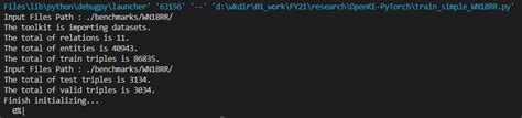 Openke在windows环境下的安装更新openke Pytorch版本openke Basedll Csdn博客