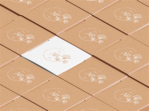 Cosmetics Box Packaging Design And Free Box Mockup Behance