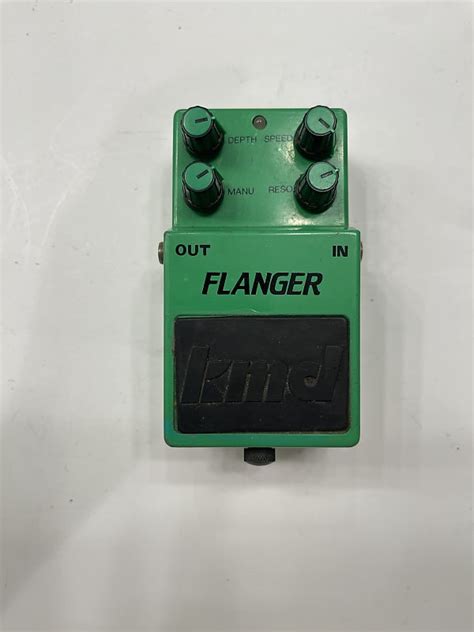 Kmd Kp 400 Flanger Analog Rare Vintage Guitar Effect Pedal Reverb