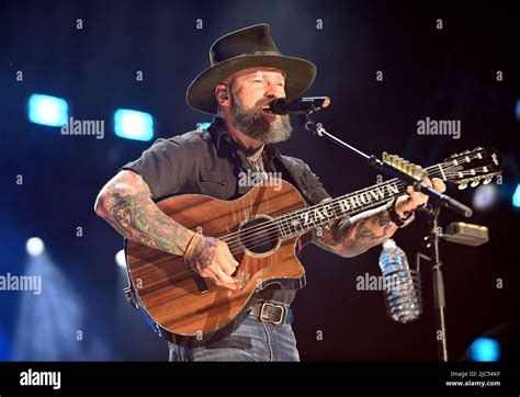 09 June 2022 Nashville Tennessee Zac Brown Zac Brown Band 2022