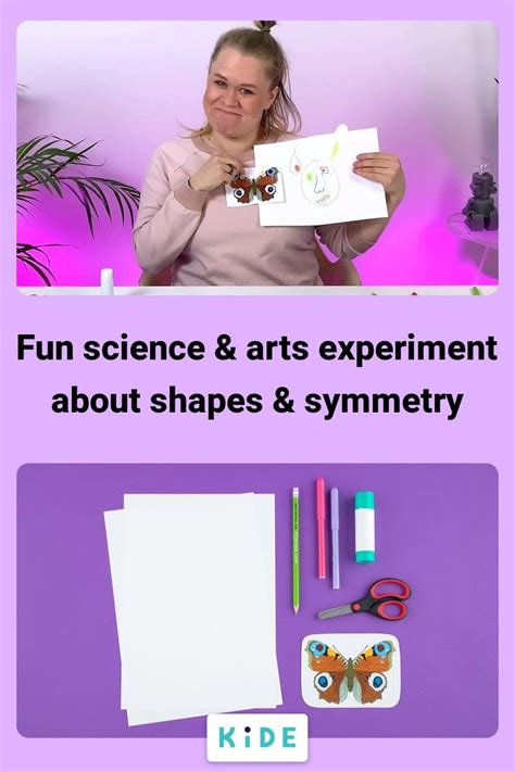 Fun Science And Arts Experiment About Shapes Symmetry And More